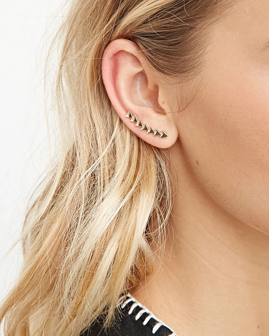 Nop Uptown Responsive Theme. Faux Gem Ear Cuffs